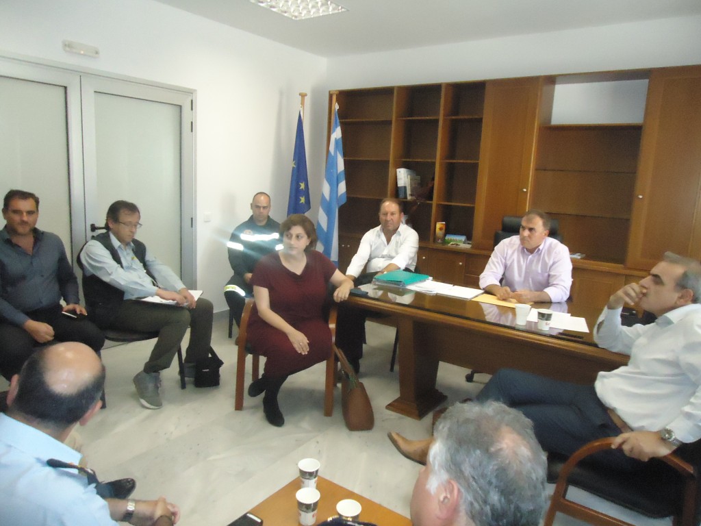 Ο Γενικός Γραμματέας Πολιτικής Προστασίας Γ. Καπάκης στην Κρήτη ...