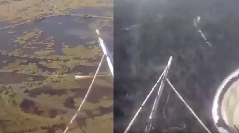 Η πτώση του ελικοπτέρου στον Σχοινιά μεταδιδόταν live στο Facebook ...