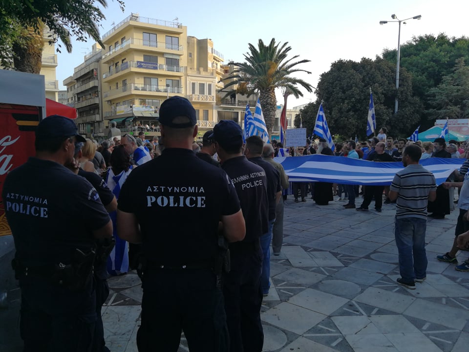 Χανιά | Συμπαράσταση στους Αστυνομικούς που τραυματίστηκαν στα ...