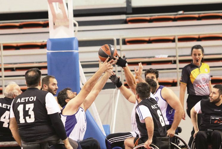 Χανιά | Φιλικός αγώνας μπάσκετ με αμαξίδια για τους «Αετούς Κρήτης» στο ...