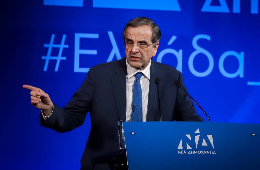 Ο Σαμαράς παίρνει τα ηνία της ΝΔ και του εκλογικού αγώνα και υπόσχεται ...