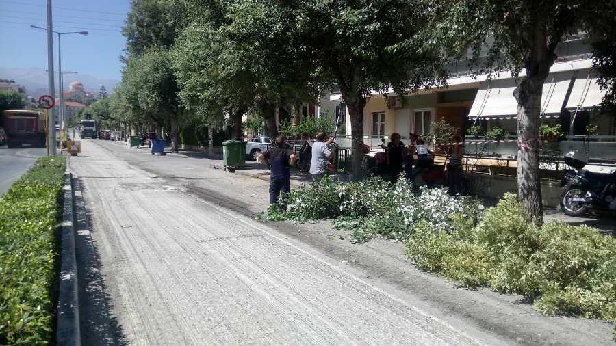Χανιά | Κλειστό το ένα ρεύμα της Ηρώων Πολυτεχνείου – Ξεκίνησαν οι ...
