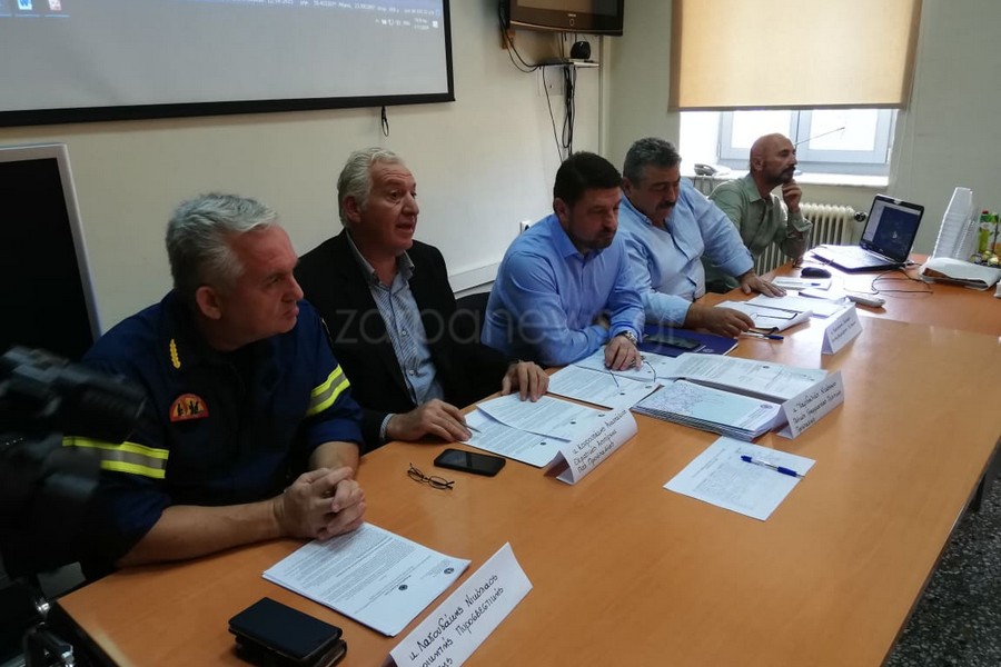 Ο Γ.Γ. Πολιτικής Προστασίας Νίκος Χαρδαλιάς στα Χανιά: Η ετοιμότητα για ...