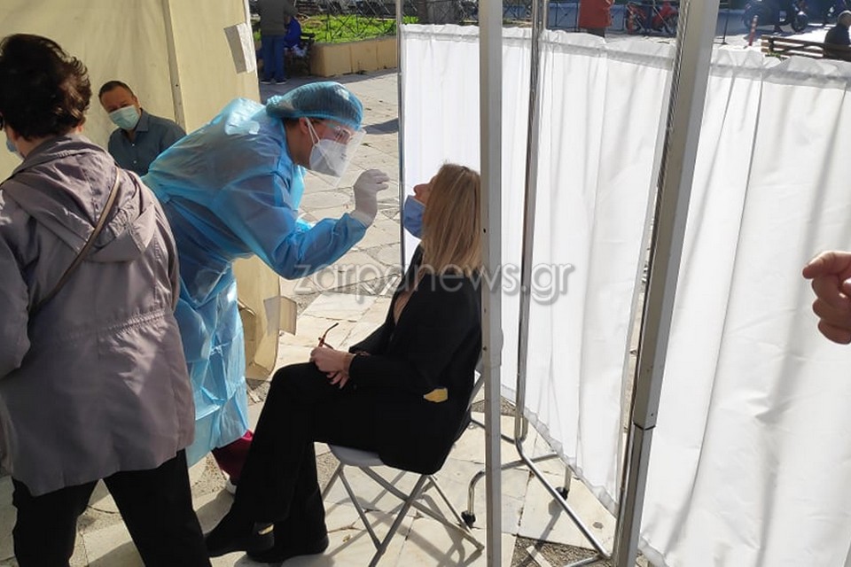 Τα αποτελέσματα των rapid tests στα Χανιά – Πόσα βρέθηκαν θετικά σε όλη ...