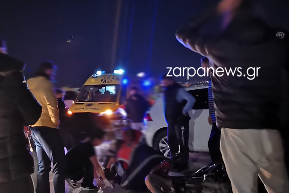 Τροχαίο με μηχανάκι στα Χανιά – Στο νοσοκομείο o οδηγός | Photos ...