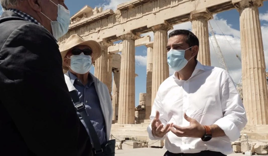 Τσίπρας στην Ακρόπολη: «Σταματήστε να κακοποιείτε την πολιτιστική μας ...