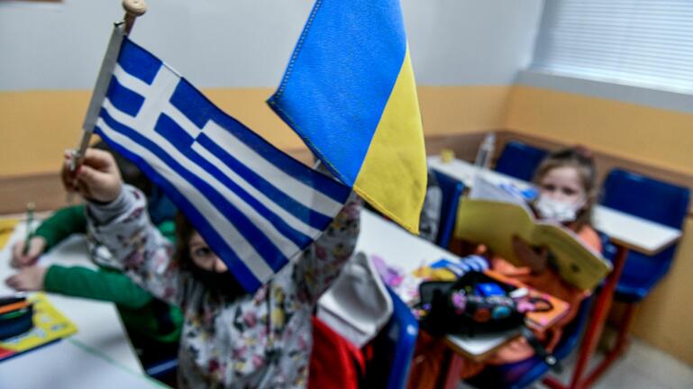 Αυξάνεται ο αριθμός των προσφυγόπουλων από την Ουκρανία στα σχολεία της ...