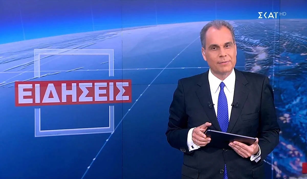 Ο Νίκος Στραβελάκης αποχαιρέτησε στον «αέρα» τους τηλεθεατές του ΣΚΑΪ ...
