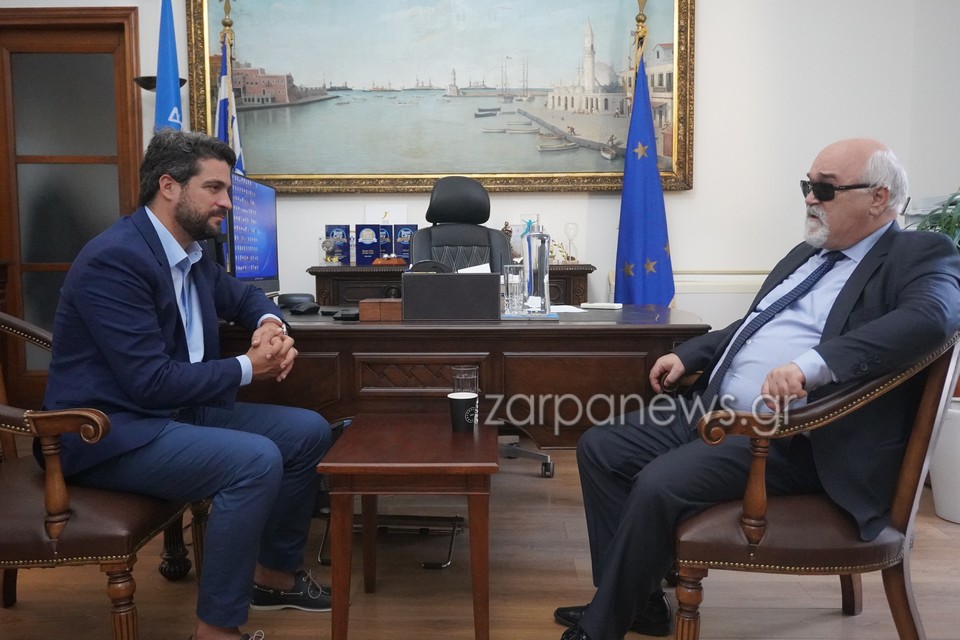 Στα Χανιά ο πρόεδρος της ΕΣΑμεΑ, Γιάννης Βαρδακαστάνης – Η συνάντηση με ...