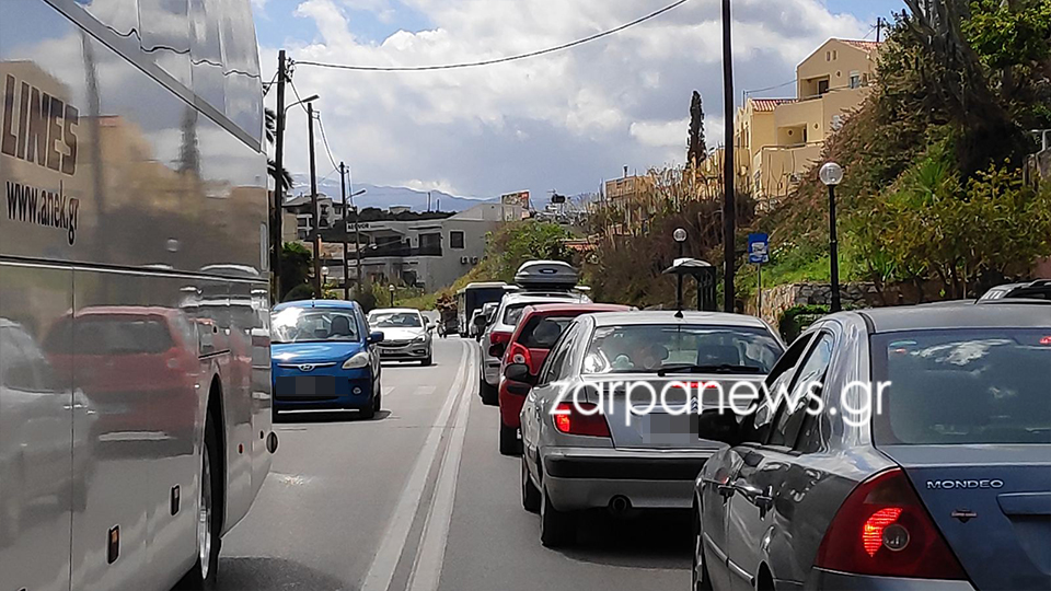 Χανιά | Μποτιλιάρισμα από τα έργα στον Μακρύ Τοίχο – Ταλαιπωρία οδηγών ...