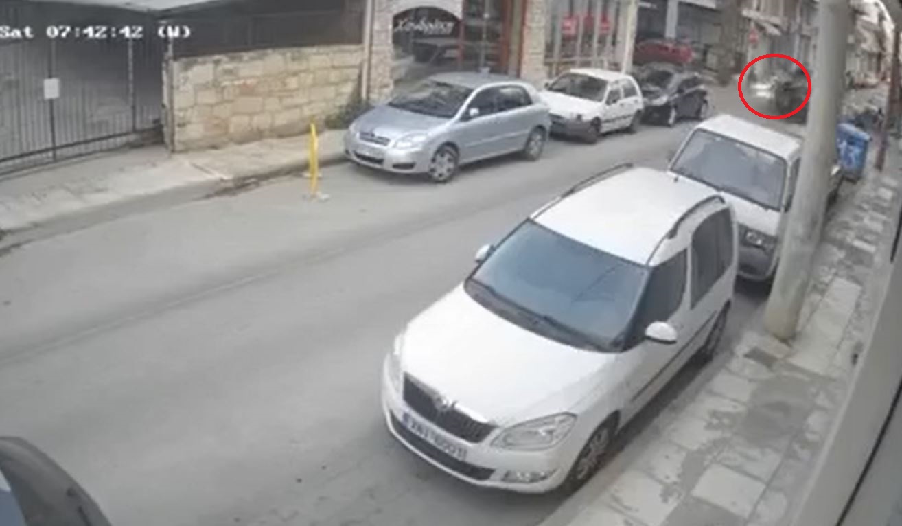 Χανιά | Σοκαριστικό βίντεο: Η στιγμή του τροχαίου στο οποίο ...