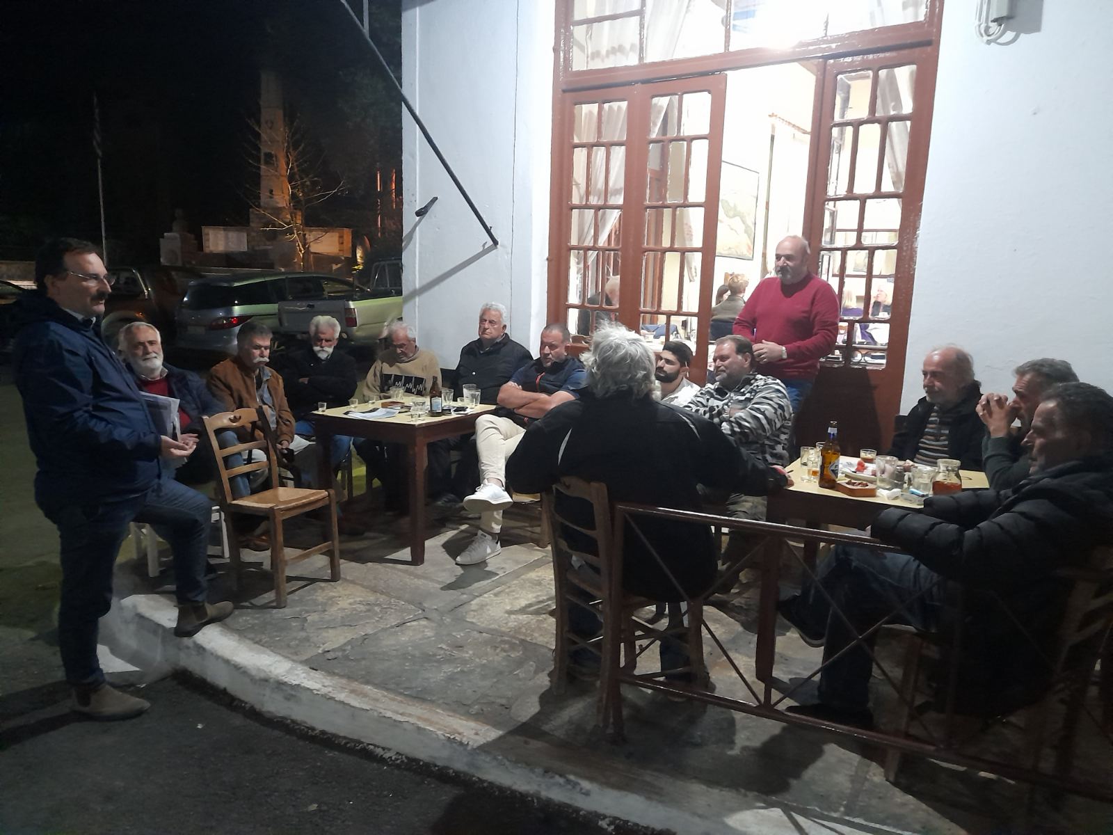 Περιοδεία κλιμακίου της ΤΕ Χανίων του ΚΚΕ σε χωριά του Αποκόρωνα ...