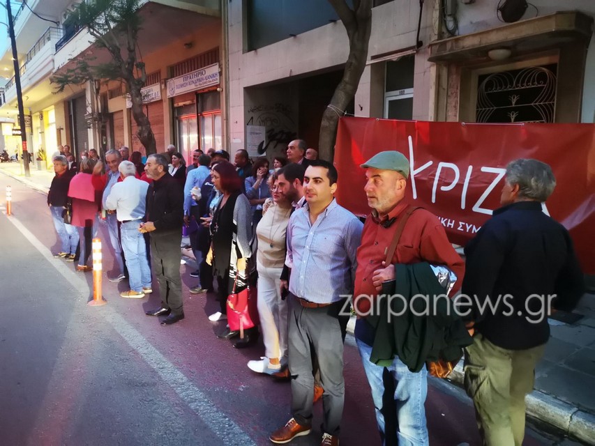 Εγκαίνια για το εκλογικό κέντρο του ΣΥΡΙΖΑ στα Χανιά – Μήνυμα νίκης ...