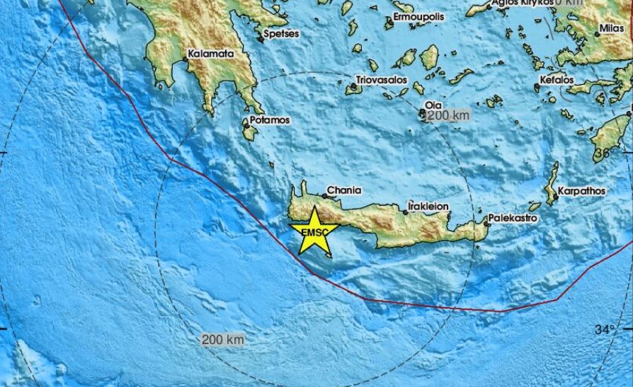 Δυνατός σεισμός 4,9 Ρίχτερ ταρακούνησε τα Χανιά | zarpanews.gr