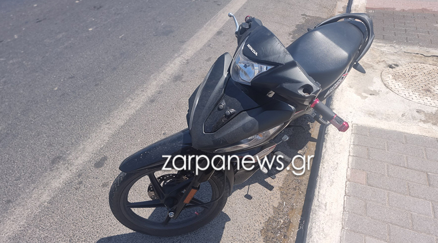 Τροχαίο με μηχανάκι στα Χανιά – Στο νοσοκομείο ένας νεαρός | Photos ...