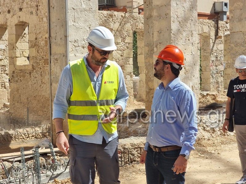 Παναγιώτης Σημανδηράκης: Προχωρά κανονικά το έργο της Δημοτικής Αγοράς ...