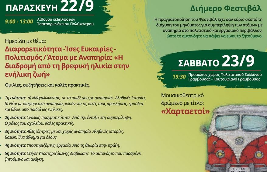 Χανιά | Διαφορετικότητα και πολιτισμός – Μια δράση από την ΕΠΟΦΕΚ το ...