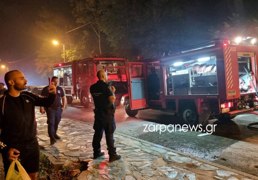Αναστάτωση στα Χανιά: Φωτιά στις παλιές δικαστικές φυλακές, ένα άτομο ...