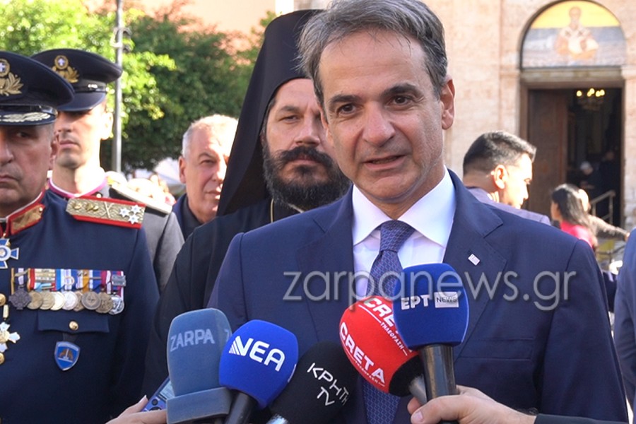 Μητσοτάκης από τα Χανιά: Η χώρα μας πυλώνας σταθερότητας σε μια ...