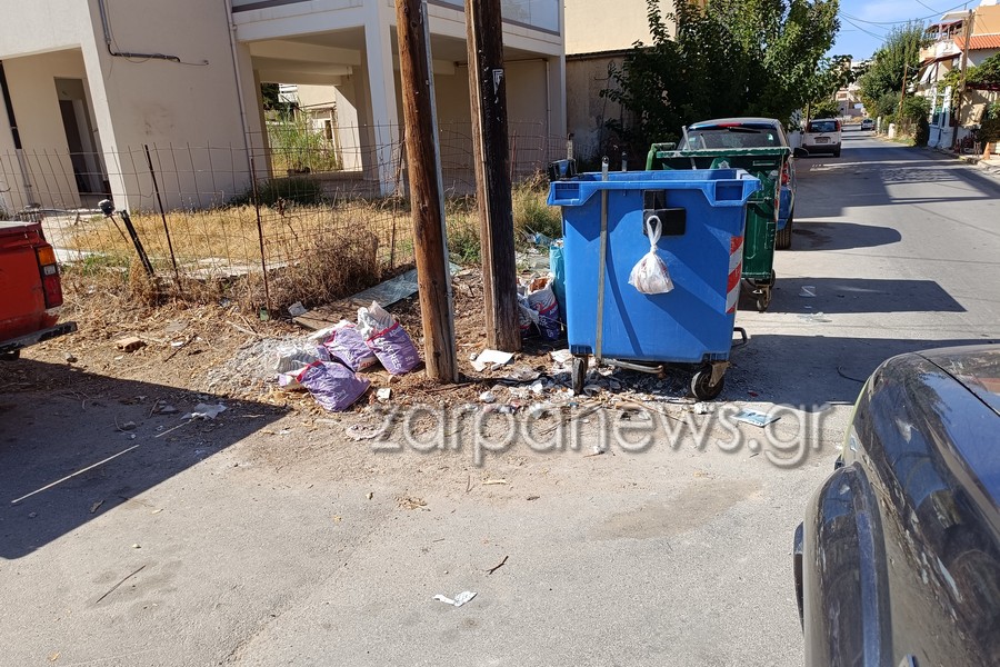 Χανιά | Αγανάκτηση κατοίκων για σκουπίδια στη Νέα Χώρα: «Ποιος είναι ...