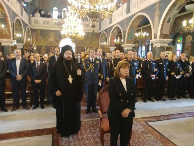 Στο Ρέθυμνο για τα Θεοφάνια η Πρόεδρος της Δημοκρατίας Κατερίνα ...