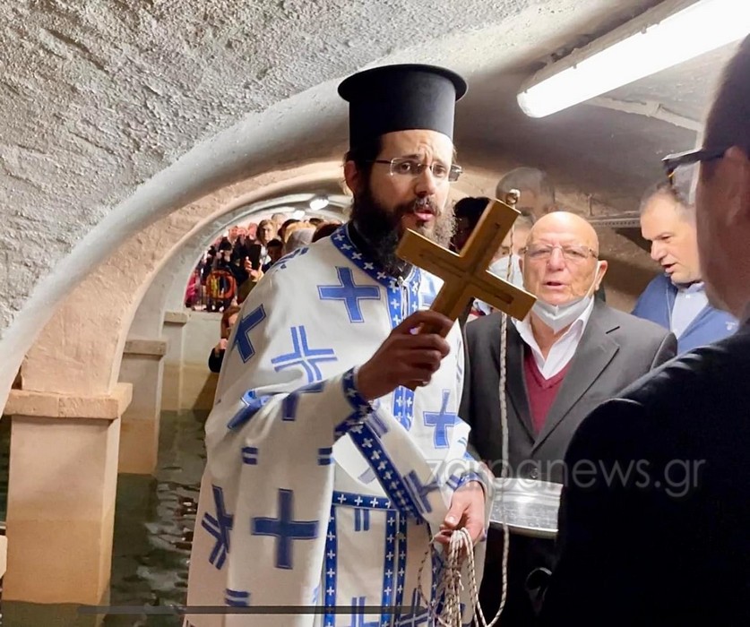 Χανιά | Τελέστηκε ο αγιασμός των υδάτων στη δεξαμενή του Αγίου Ιωάννη ...