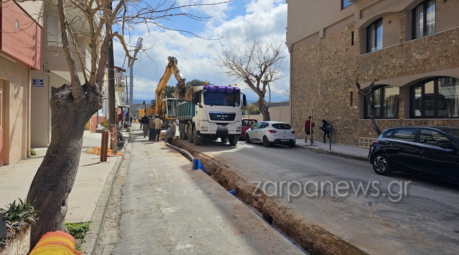 Χανιά | Μεγάλη ταλαιπωρία προκαλούν τα έργα στο Κουμ Καπί – Επιτάχυνση ...