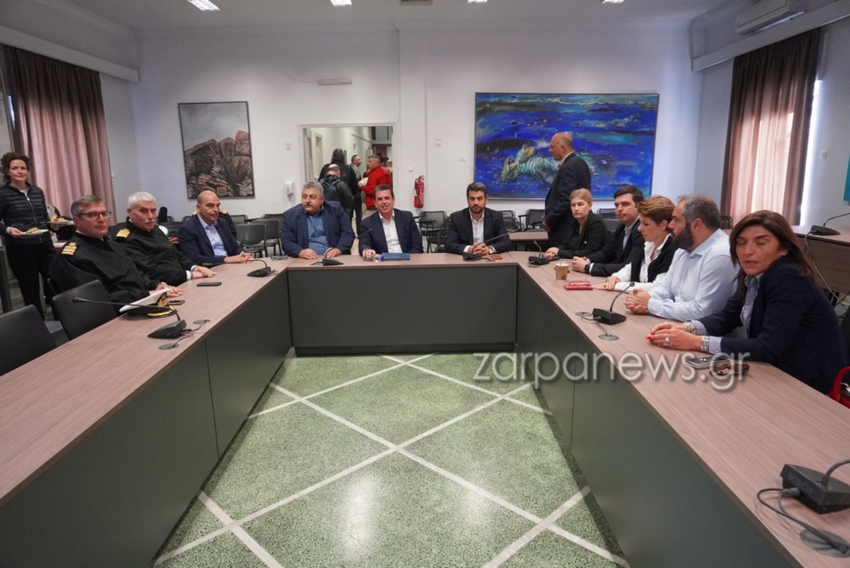 Στα Χανιά ο Καιρίδης για τις μεταναστευτικές ροές – Ευρεία σύσκεψη στο ...