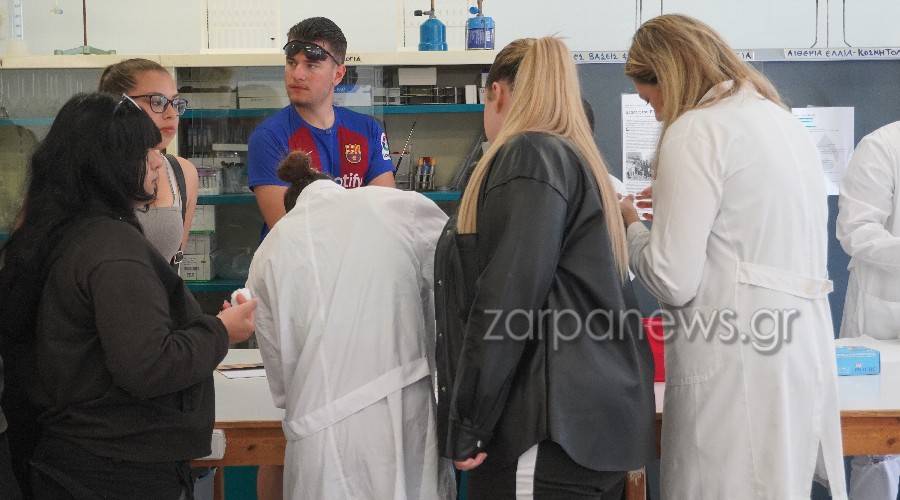 Χανια | Μαθητές και εκπαιδευτικοί «αγκάλιασαν» την εθελοντική αιμοδοσία ...
