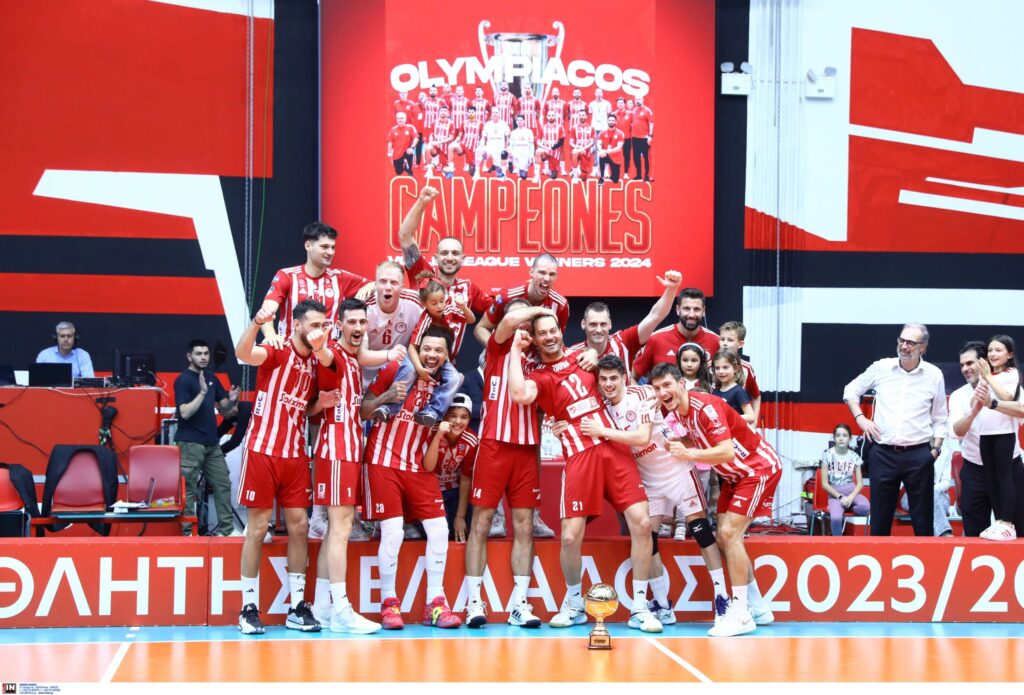 Volley League: Πρωταθλητής Ελλάδας ο Ολυμπιακός | zarpanews.gr