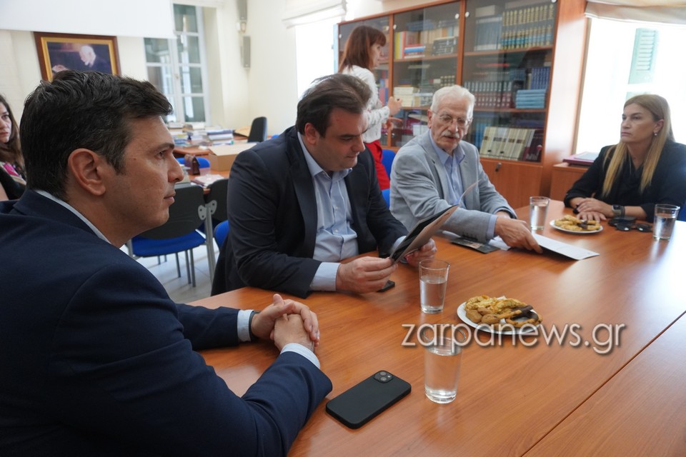 Στα Χανιά ο Κυριάκος Πιερρακάκης: Σε ίδρυμα Βενιζέλου και ΜΑΙΧ ο ...