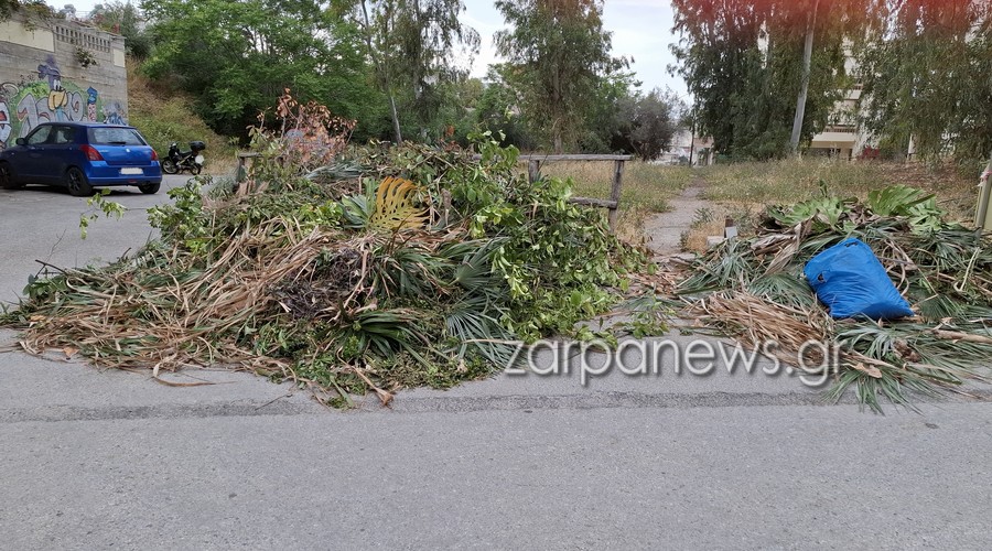 Χανιά | Καθάρισε τον κήπο του και τα πέταξε όλα στον δρόμο, δίπλα από ...