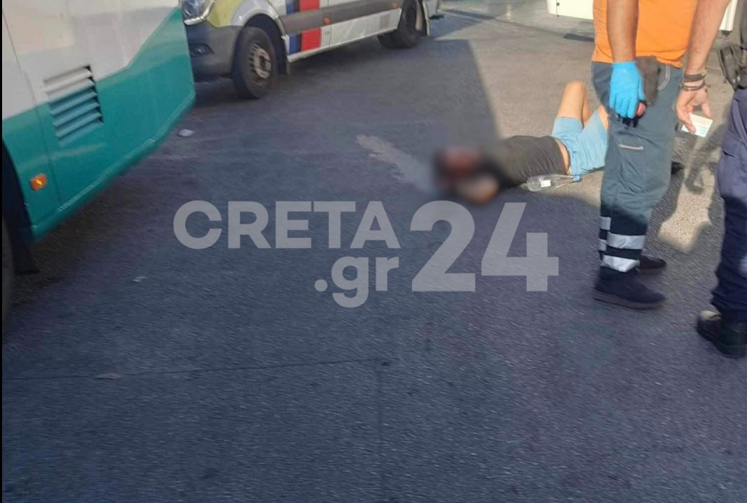 Κρήτη | Η στιγμή που ο 47χρονος επιτίθεται σε πολίτες στα ΚΤΕΛ | Video ...