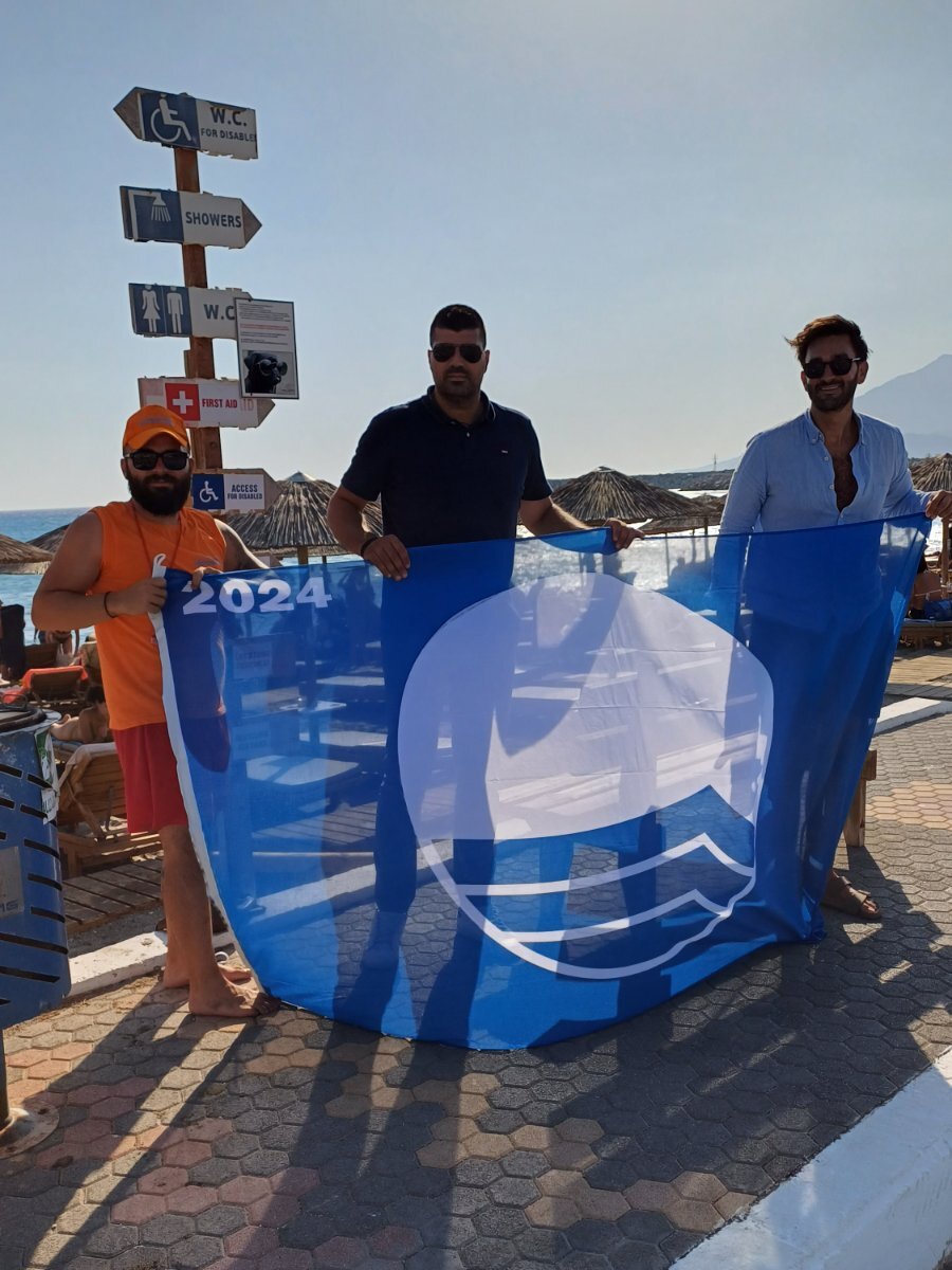 Κρήτη | Τρεις Γαλάζιες Σημαίες στις παραλίες του Δήμου Φαιστού | Photos ...