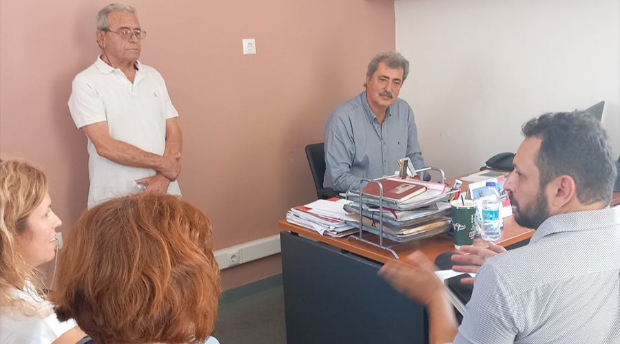 Με εργαζόμενους του ΚΕΘΕΑ συναντήθηκε ο Παύλος Πολάκης – “Η κυβέρνηση ...