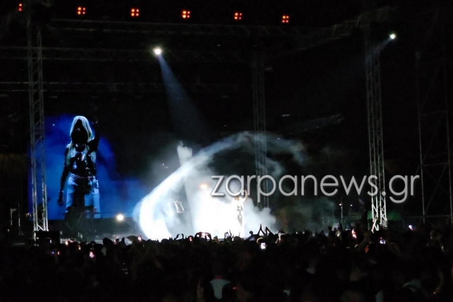 Άννα Βίσση: Εντυπωσιακό live στα Χανιά με… γενικό μπλακ άουτ – Συνέχισε ...