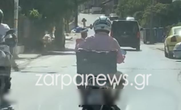 Μετανοείτε! Πάνω σε μηχανάκι στα Χανιά με τον σταυρό… στο χέρι | Video ...