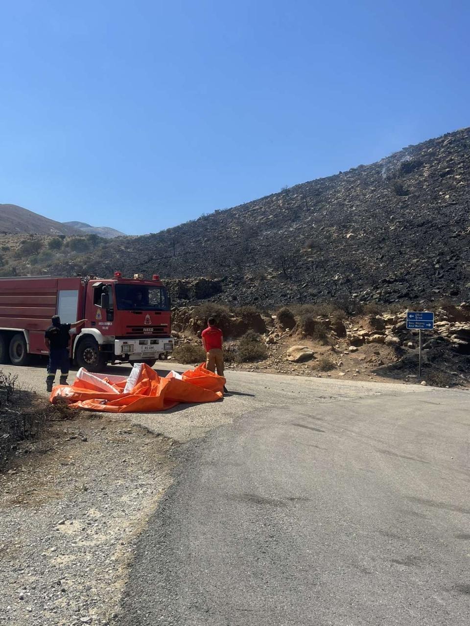 Μεγάλη φωτιά στο Ρέθυμνο: Τρία τα μέτωπα – Σε απόσταση αναπνοής από τα ...