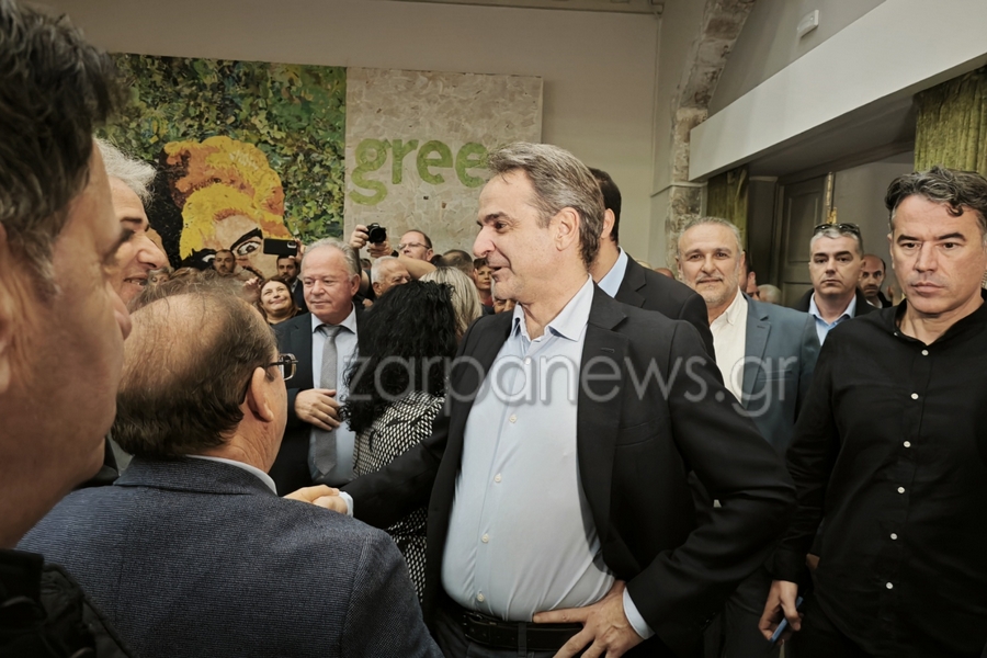 Ο Κυριάκος Μητσοτάκης στο Ρεθυμνο – Εξαγγελίες για αναπτυξιακά εργα ...