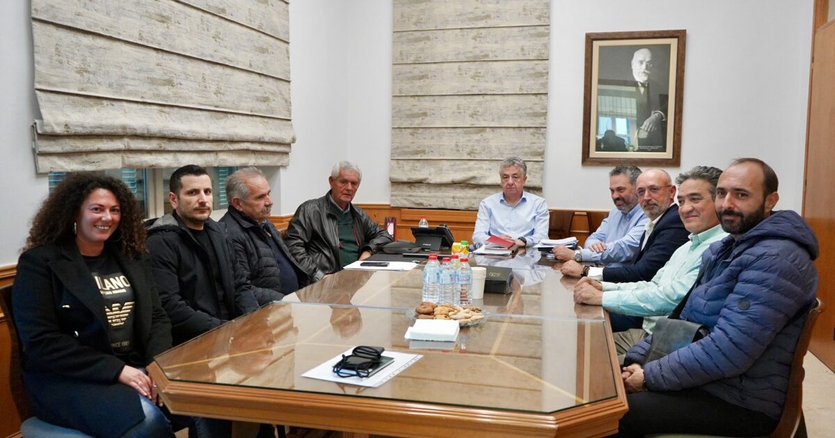 Συνάντηση Περιφερειάρχη Κρήτης με το Δ.Σ του Συλλόγου Ενοικιαζόμενων ...