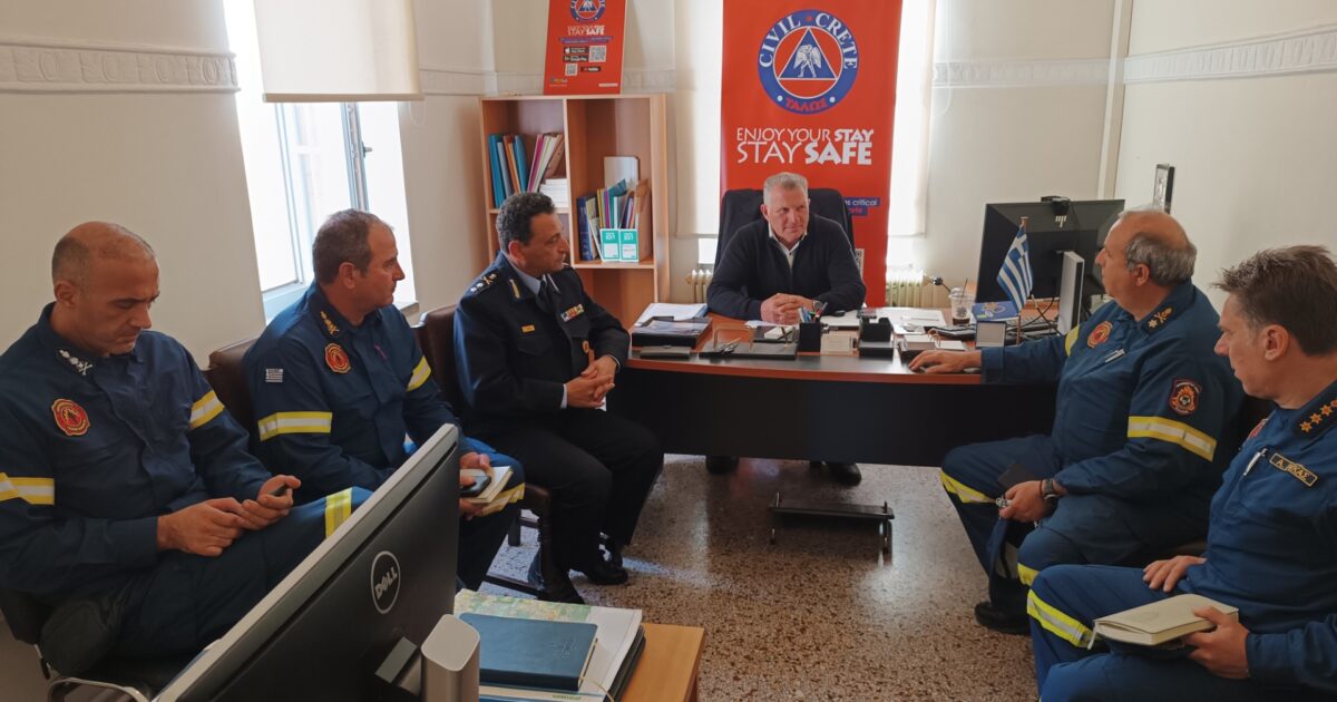 Στην Αντιπεριφέρεια Χανίων ο νέος Συντονιστής Πυροσβεστικών ...