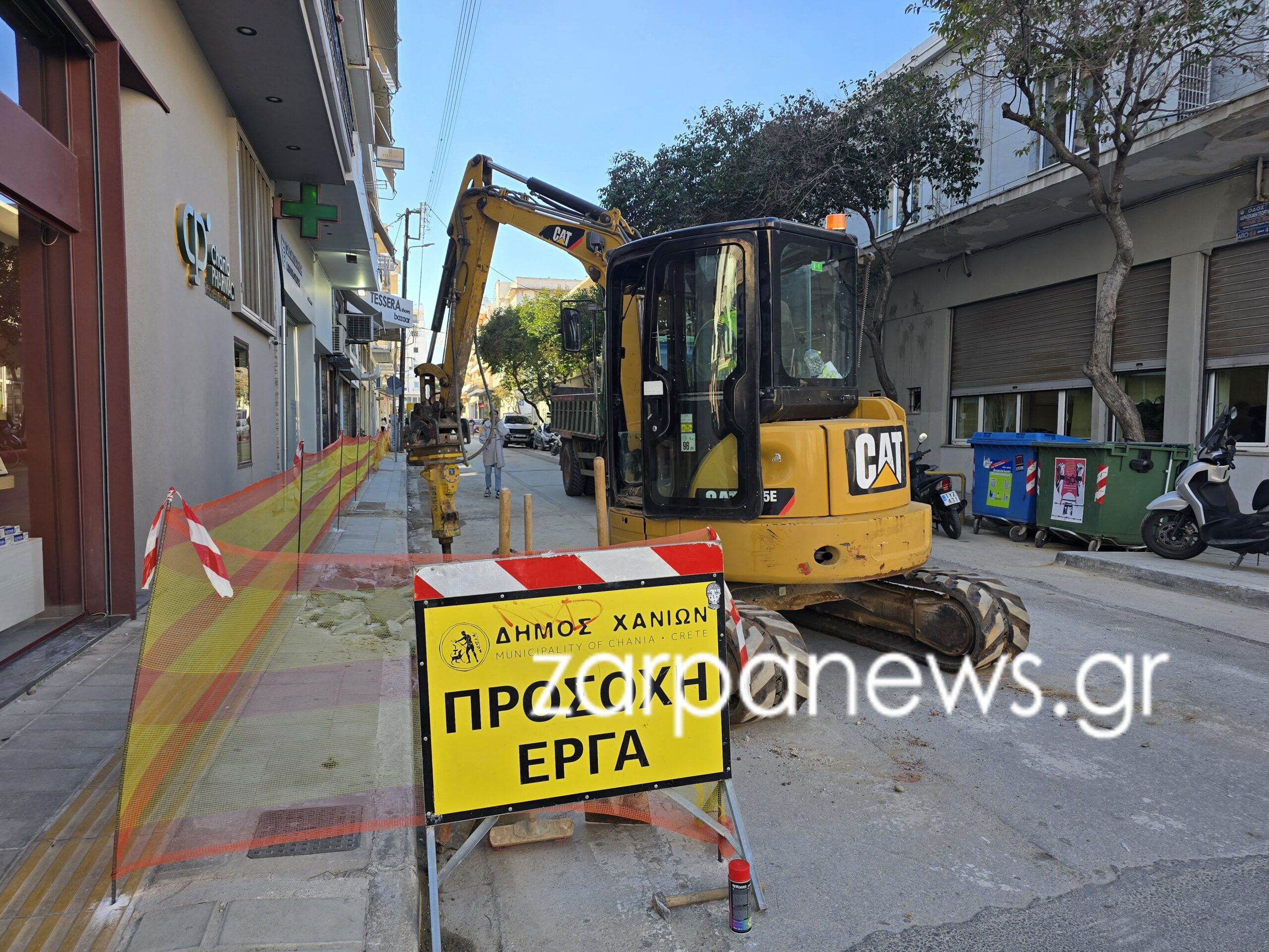 Εργασίες στα πεζοδρόμια στο κέντρο των Χανίων – Ποιοι δρόμοι είναι ...
