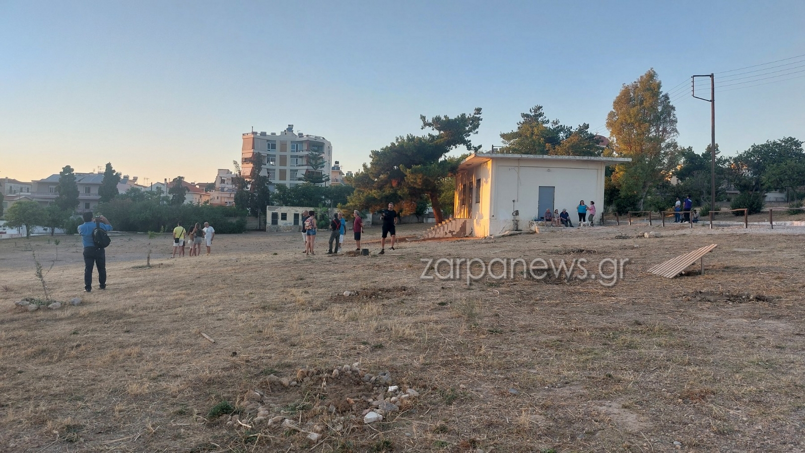 Χανιά | Συμβολική δεντροφύτευση στο πρώην στρατόπεδο Μαρκοπούλου ...