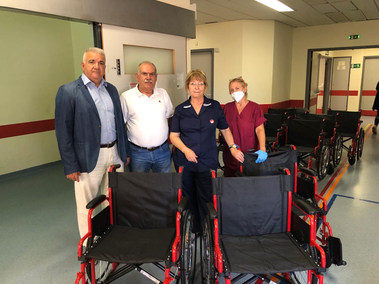 Σημαντική δωρεά δέκα αμαξιδίων μεταφοράς ασθενών στο ΤΕΠ του ...