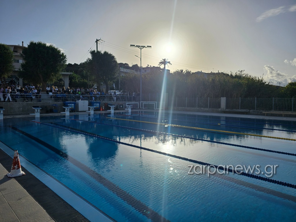 Χανιά | Ο Σημανδηράκης εγκαινίασε τις δύο νέες δημοτικές πισίνες στον ...