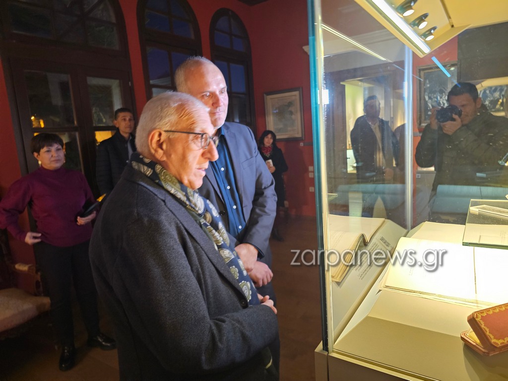 Στα Χανιά ο Πρόεδρος της Βουλής Νικήτας Κακλαμάνης: “Αναντικατάστατος ο ...